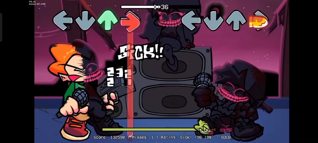 黑暗碰撞第二阶段#FNF_音游热门视频