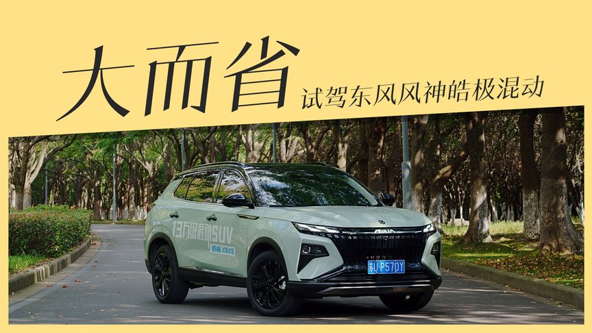 大而省!试驾东风风神皓极混动