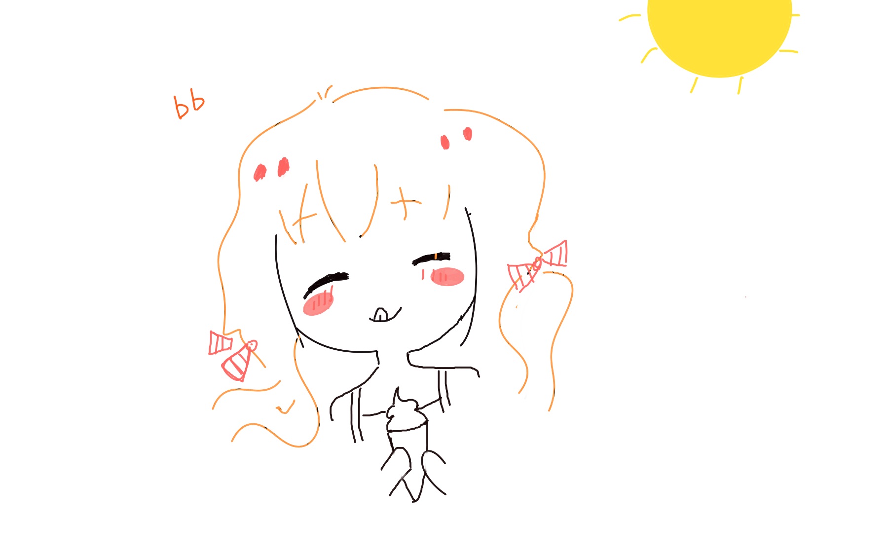 【iPad绘画】Sketchbook小技巧|如何改变线稿颜色和油漆桶涂过的颜色