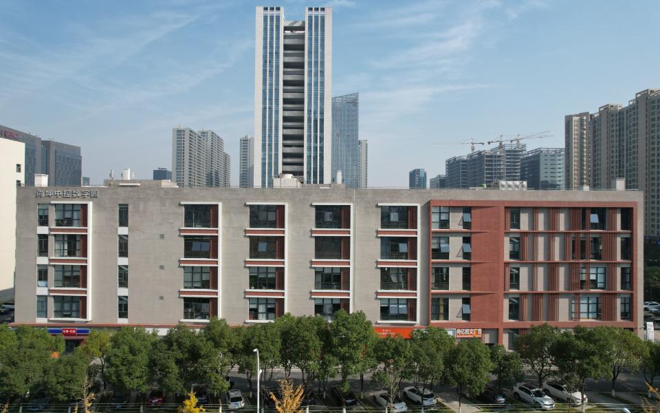 滨江区尚坤中控数字园办公室出租,园区招商电话13616515435