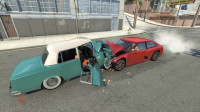 车祸模拟:3d汽车碰撞试验模拟-正面碰撞