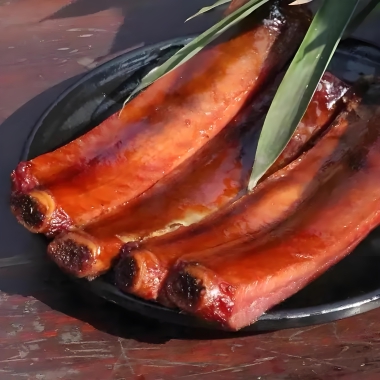 烟熏腊排骨 