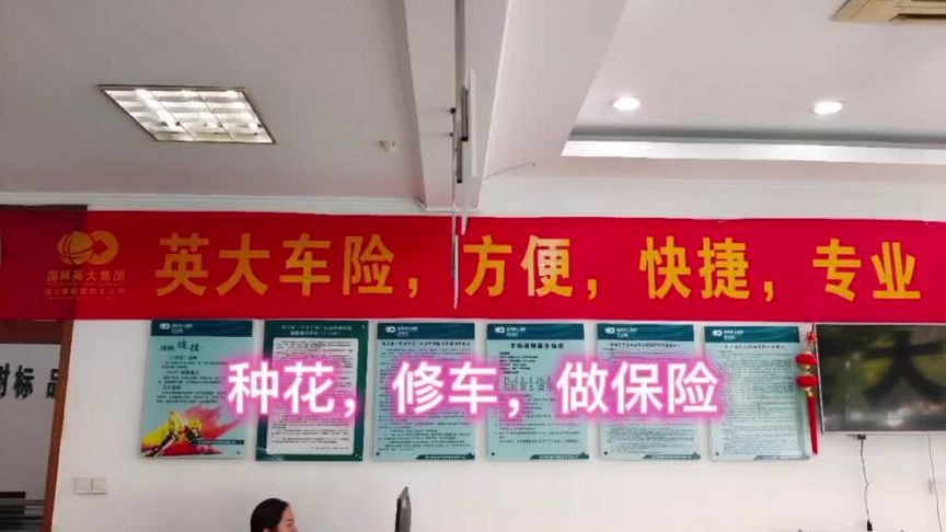 种花,修车,做保险#汽车服务行业 #抖音汽车 #汽车维修养护