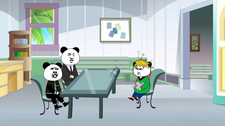 自学两天半an制作的沙雕动画#沙雕动画 #搞笑动画