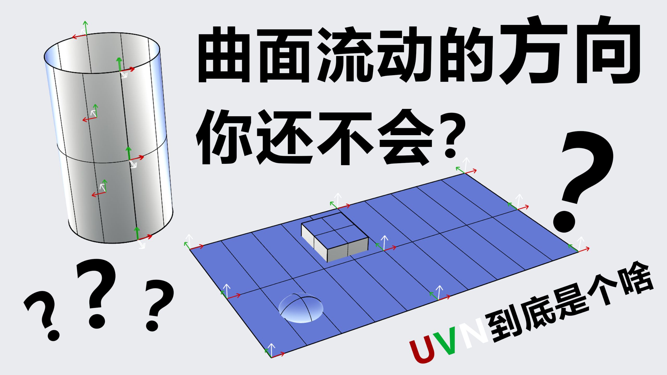 【Rhino技巧】曲面流动的方向你还不会吗?犀牛建模曲面流动详解