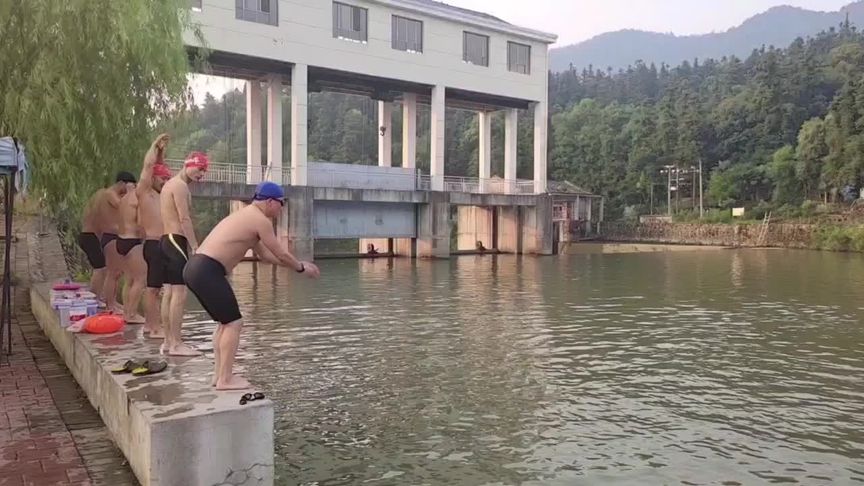 #户外游泳 精彩跳水系列