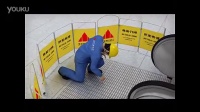 扶梯拆卸前沿板和检修盖板
