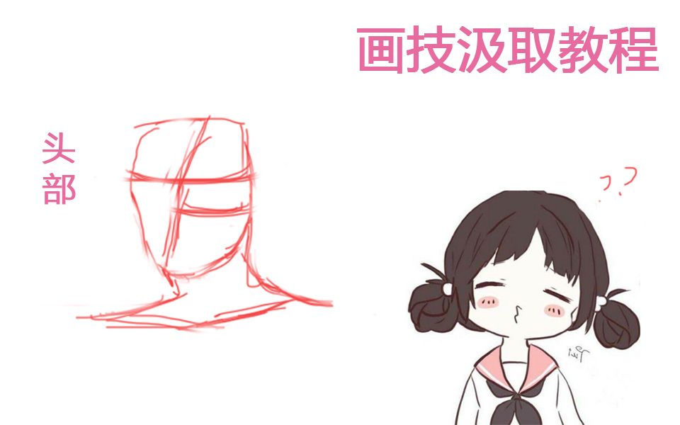 要想画人物,首先要画头。无头怪的头怎么画呢?【手绘漫画】