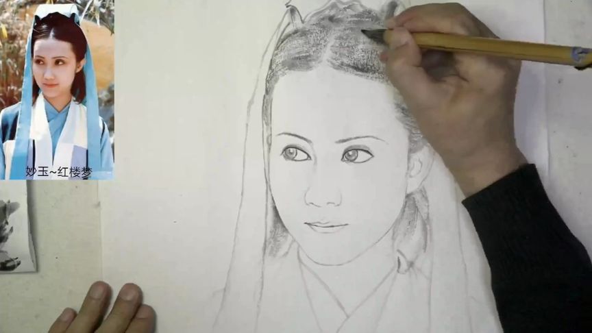 人物画画不准,教你简单有效的画法,画出造型生动的水墨人物画