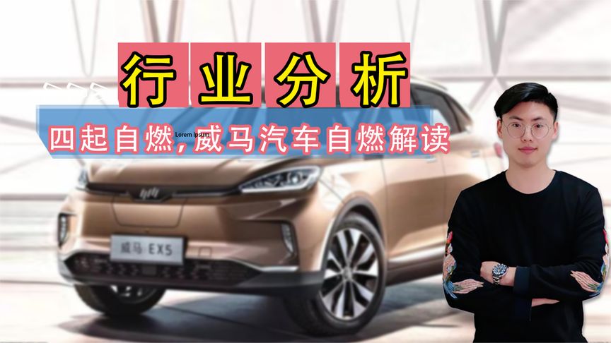 行业解读:威马汽车四次自燃,新能源汽车通病?