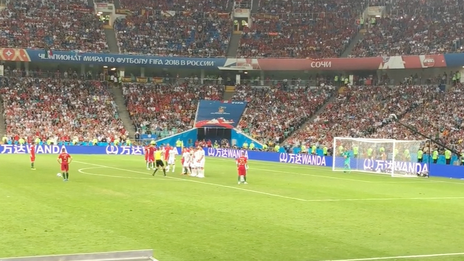 全新视角2018世界杯小组赛C罗任意球绝平西班牙
