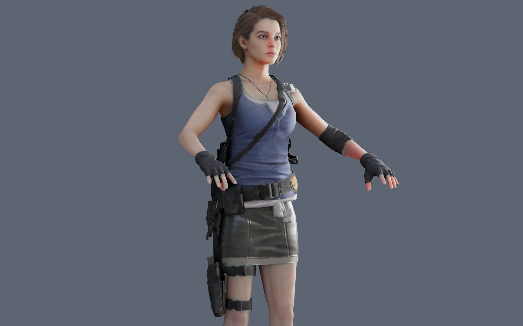 【教程】给生化危机re3的吉尔换回经典短裙