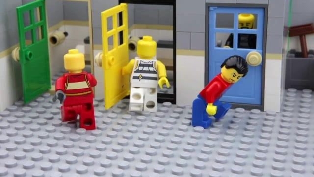 定格动画,哥就是想上厕所都这么失败,洗手池都崩溃