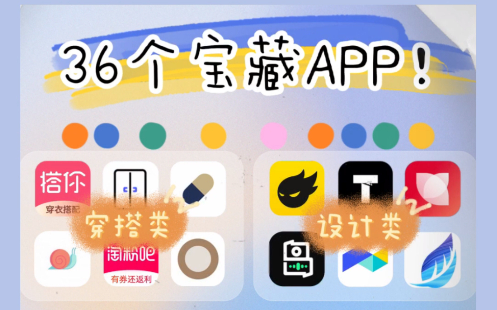 吐血整理|36个宝藏APP!哈喽,大家好!这段时间整理了36个好用app,...