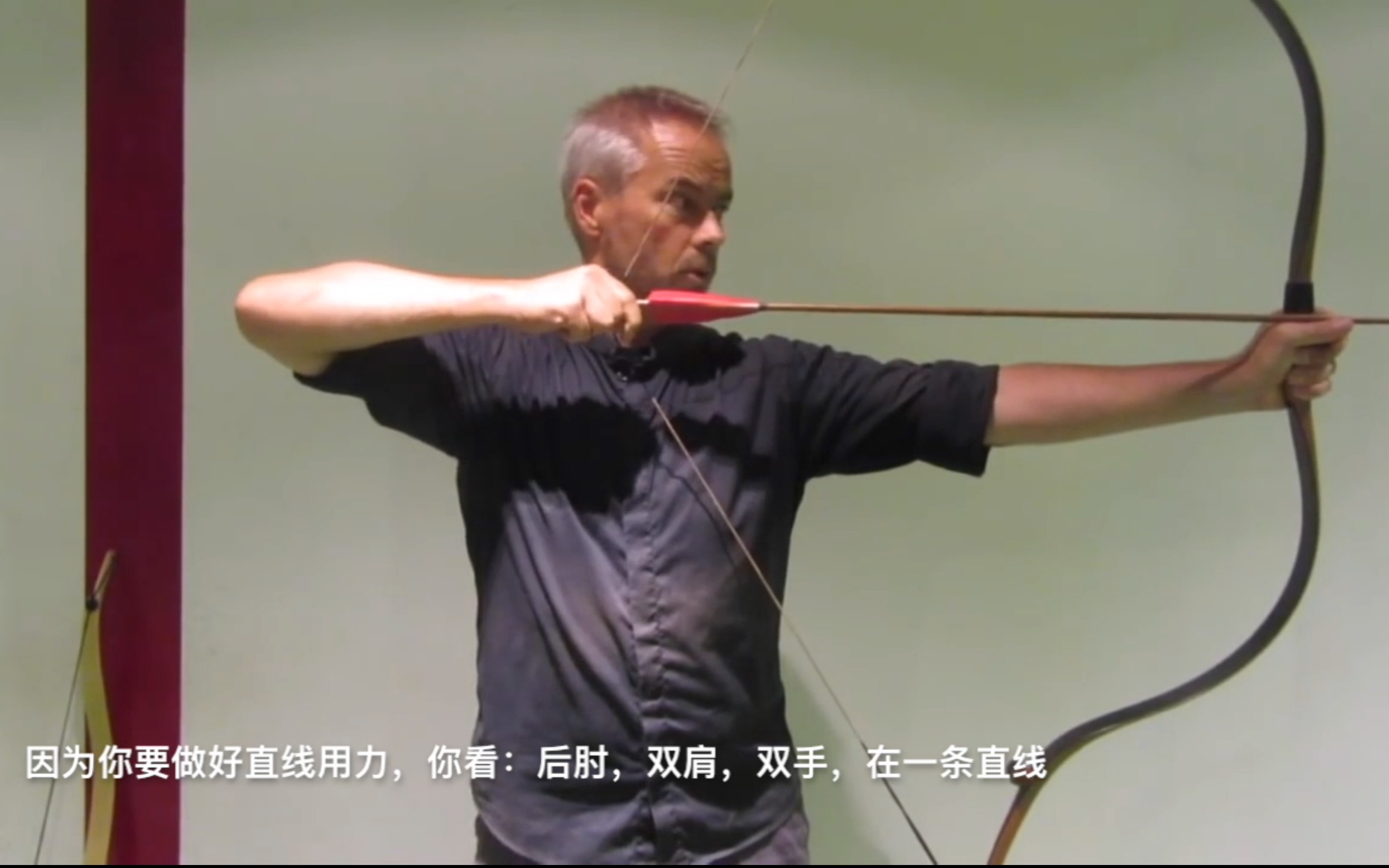 传统弓箭教学:拇指式射法如何靠位