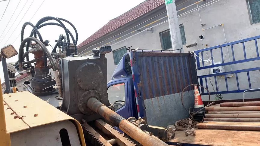 #非开挖水平定向钻机 #顶管施工 #工程人一直在路上