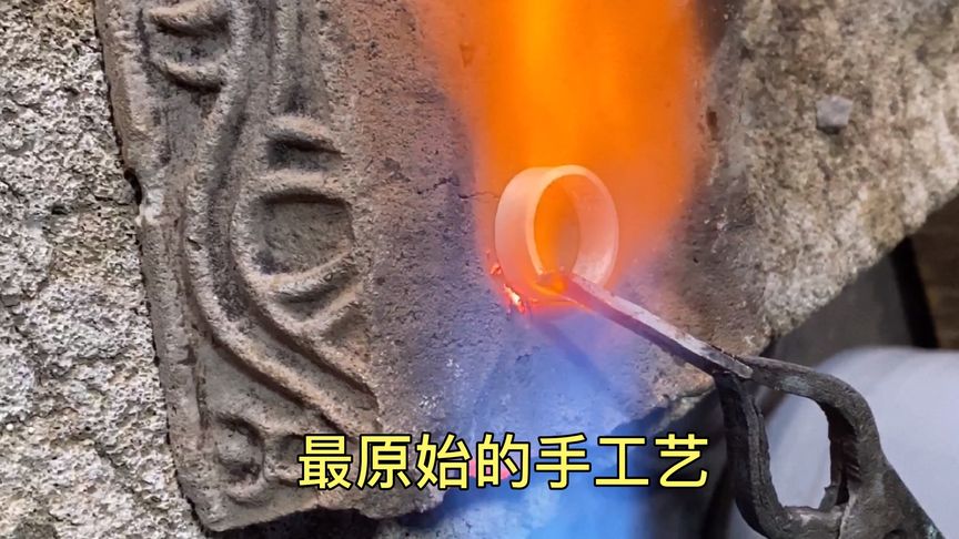 最原始的手工艺,传承匠人,匠心制作纯银卡地亚戒指