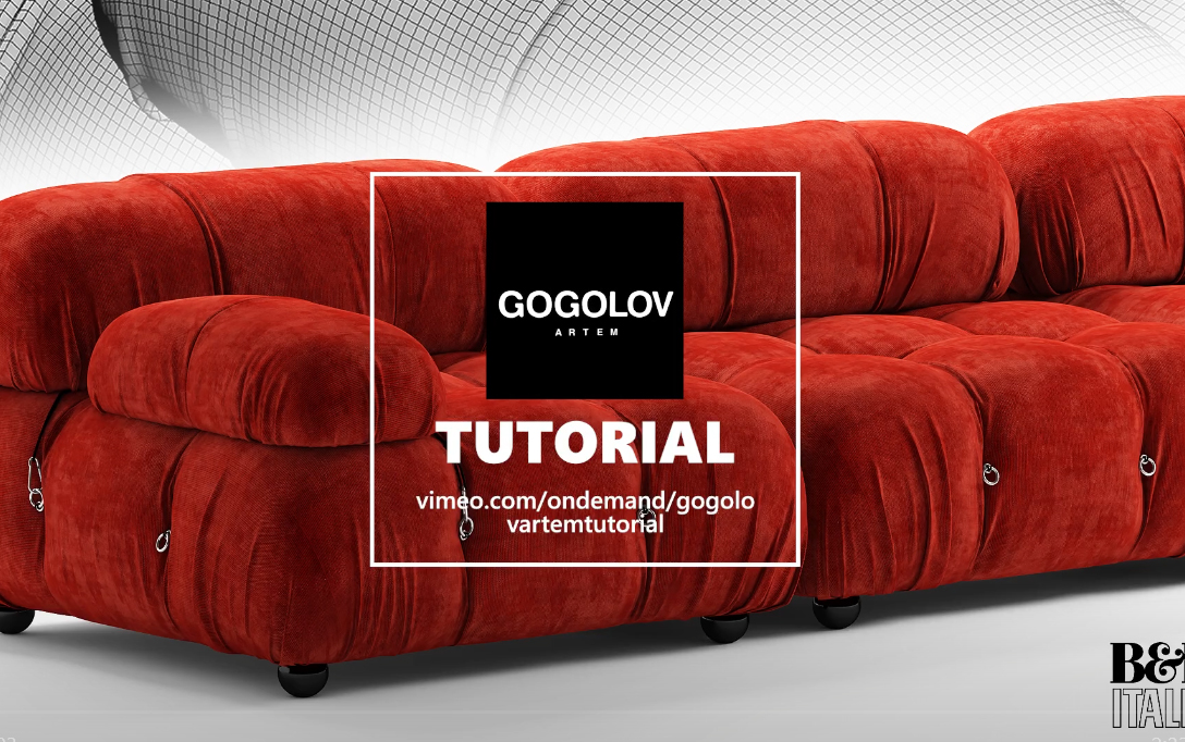 【3dsmax】GOGOLOV ARTEM 家具建模视频教程 (From No.163 To ...