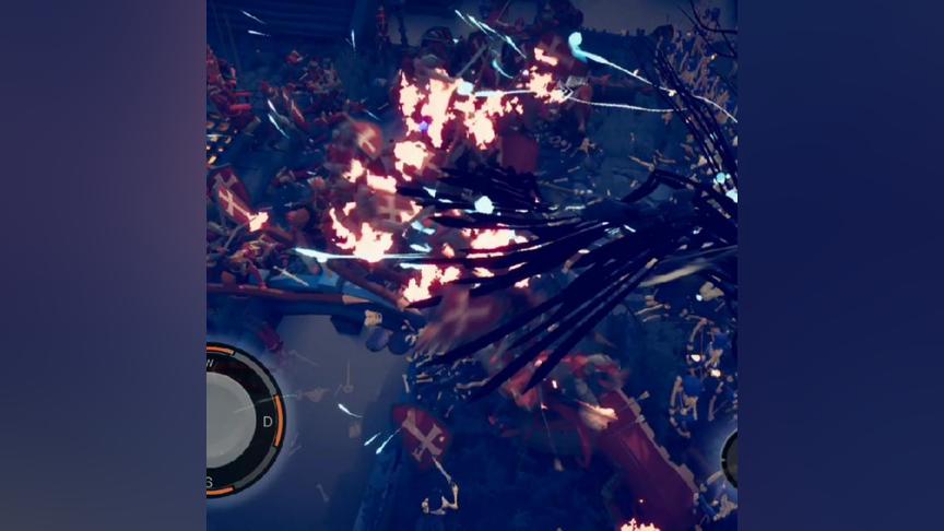 全面战争模拟器玩成史诗战争模拟器。我的显卡有点撑不住了。