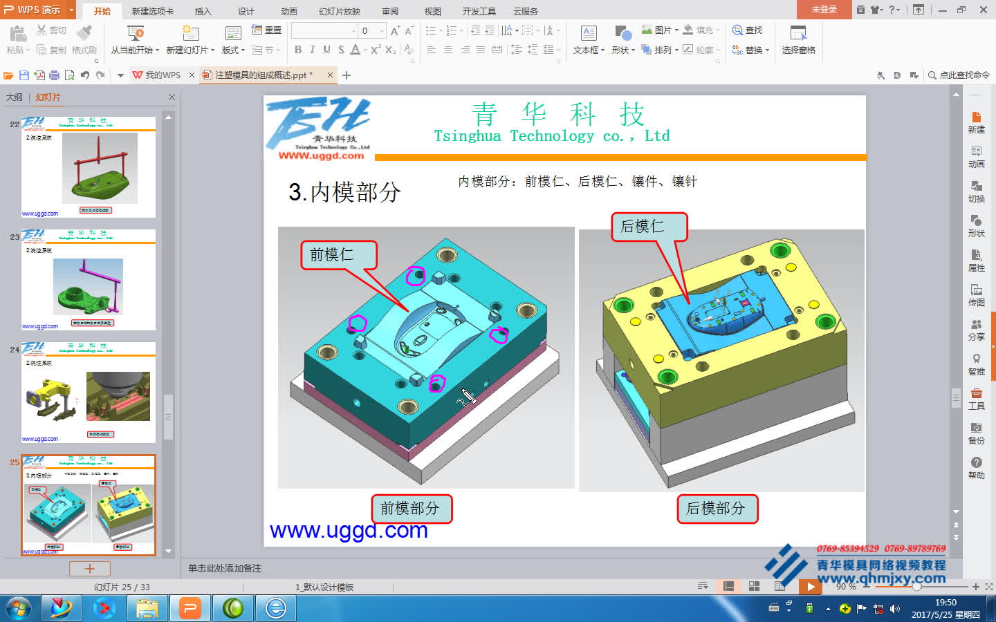 3.注塑模具的组成概述