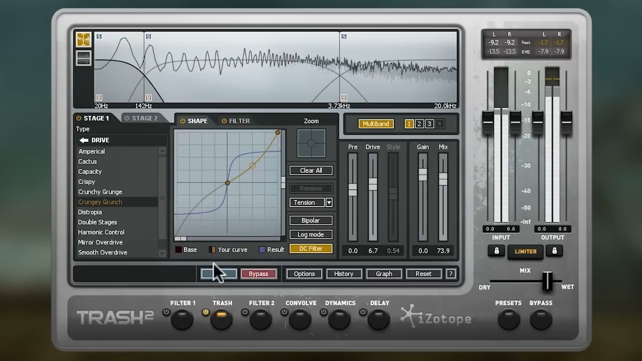 [多功能音频失真处理器]iZotope Trash 2 v2.05d v2.0.5dn [WiN, MacOSX]