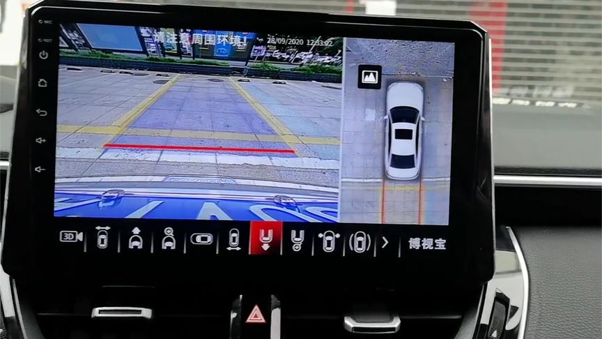 车载360全景行车记录仪倒车系统倒车无忧了。