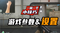 CF年鹏：一周一个小技巧，职业选手教你游戏参数和设置该怎么调