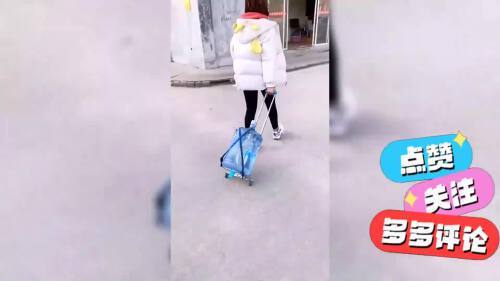 折叠小推车太方便实用了