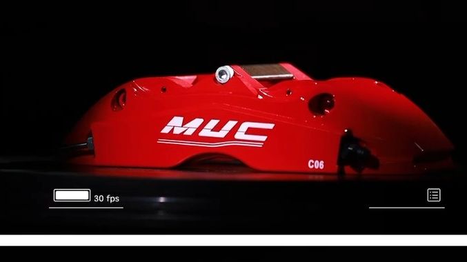 【宣传视频】MUC-C06大六活塞刹车卡钳、性能颜值并存
