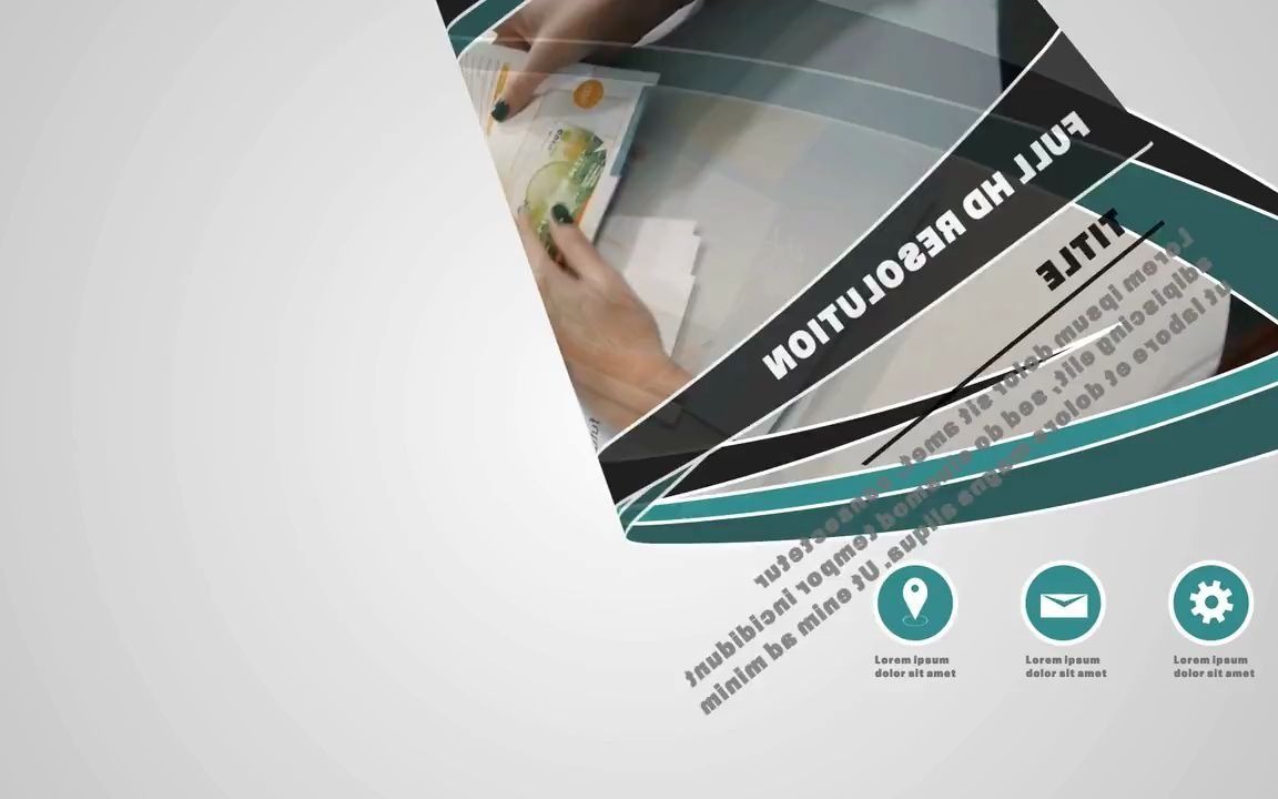 10个简单的企业活动视频AE模板