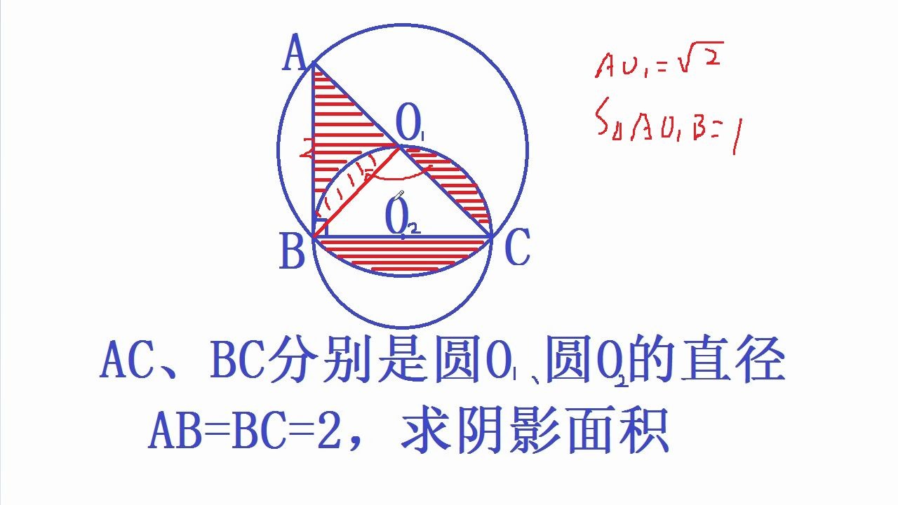 这道初中数学中考几何题,有些同学能求出来却比别多花一倍时间