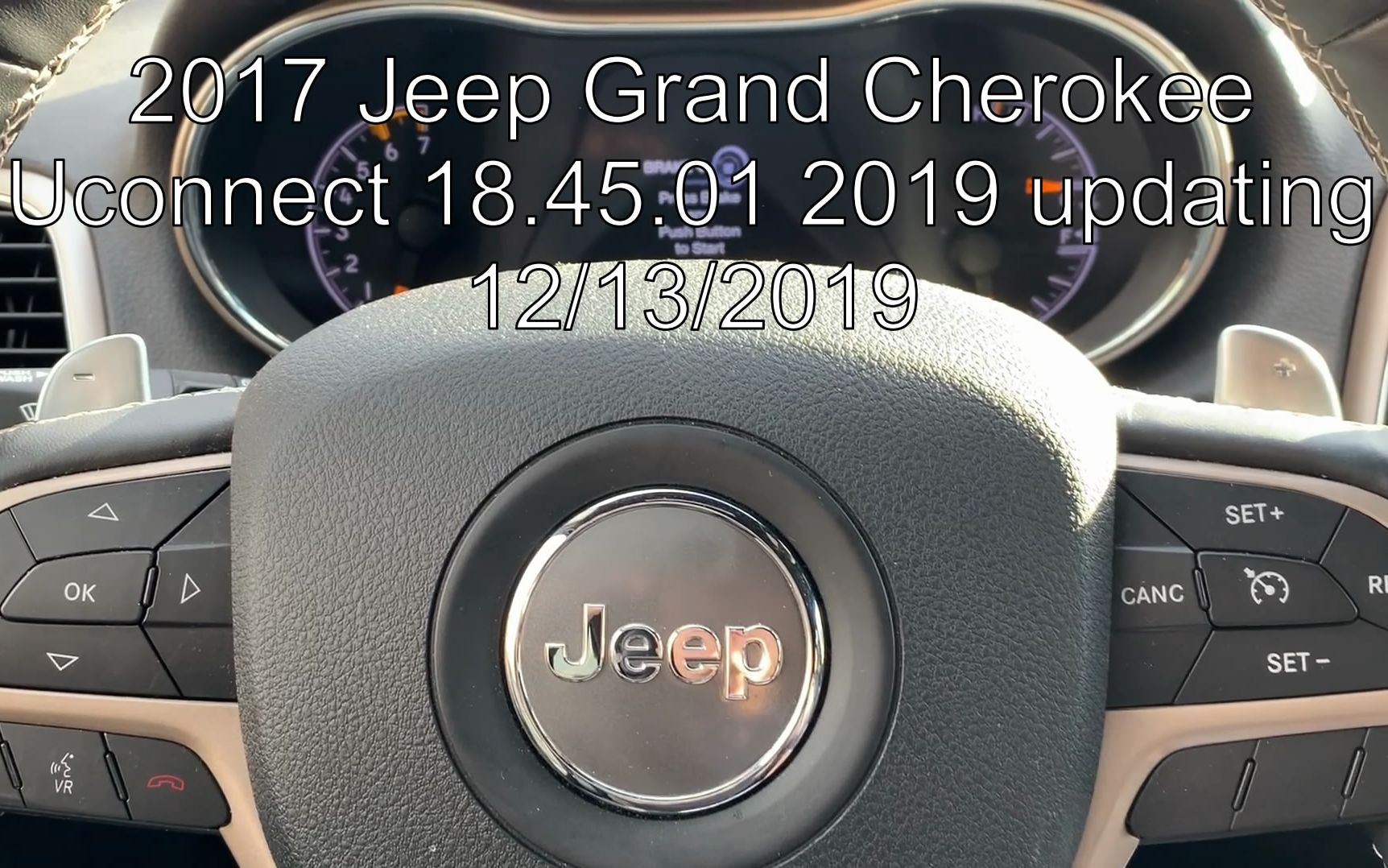 北美版2017 5.7L V8 Jeep大切诺基车载中控电脑2019更新 Jeep ...