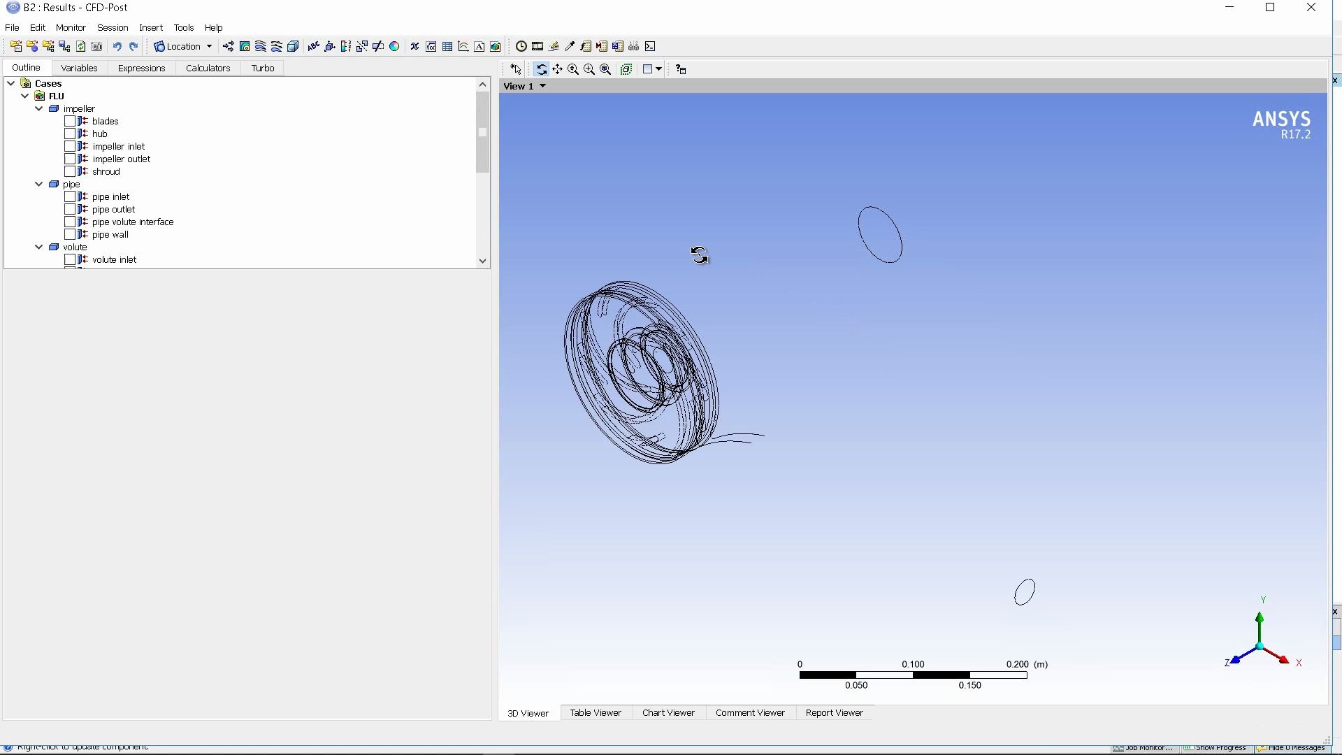 怎么用CFD-POST绘制叶片载荷曲线