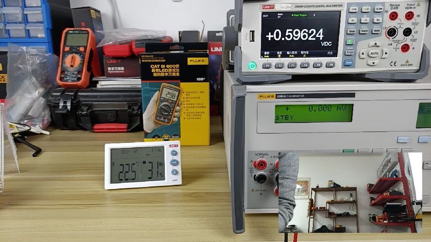 FLUKE福禄克18B+万用表检测,电流测量给你一种稳稳的感觉