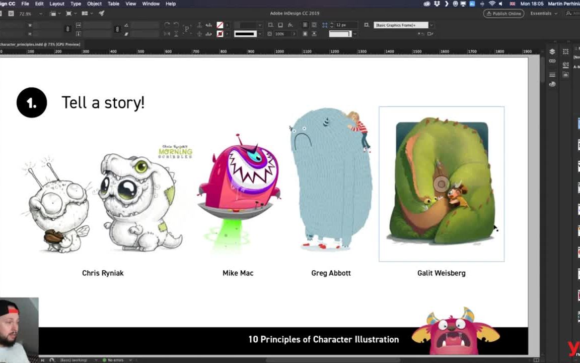 【AI教程】AI绘制卡通怪物角色教程