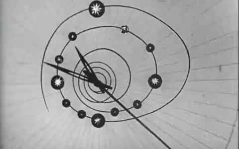 60年代ORTF电视台时钟动画