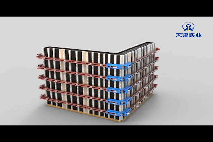 剪力墙模板支撑 钢背楞加固体系施工工艺介绍