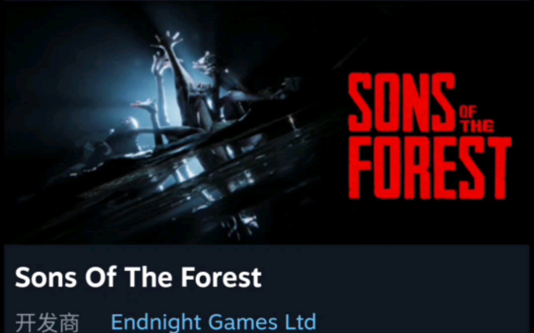 森林之子(Sons Of The Forest)登录steam