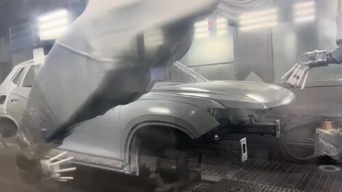 汽车生产流程车身焊接技术汽车制造工艺钣金喷漆我们是专业的