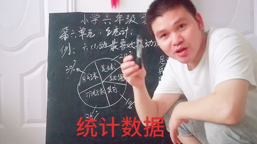 小学六年级数学:如何去统计数据