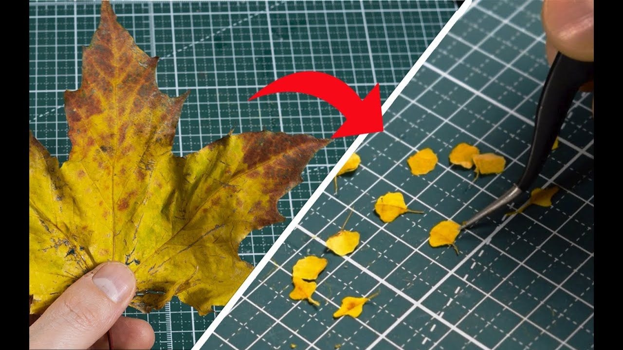 树叶的简单制作方法