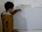 小学数学几何课程。老师带你学习如何计算长方体的表面积,一看就会
