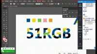 AI教程:制作抽象几何文字拼接(下)illustrator入门到精通教程