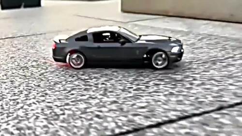 漂移神车JDM野马暴改!遥控RC模型上演极限甩尾