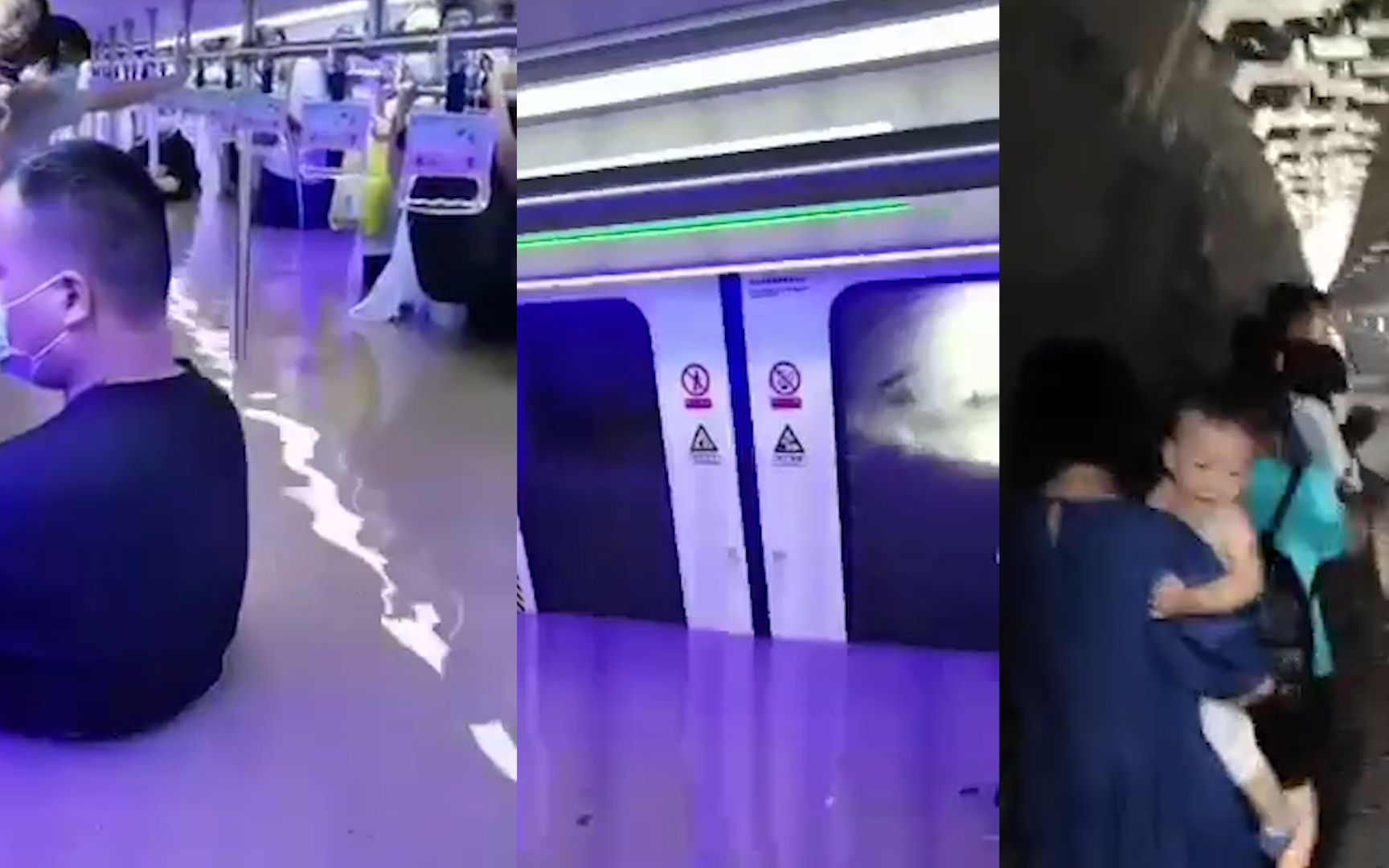 痛心!暴雨致郑州地铁12名乘客死亡 500余群众被陆续疏散