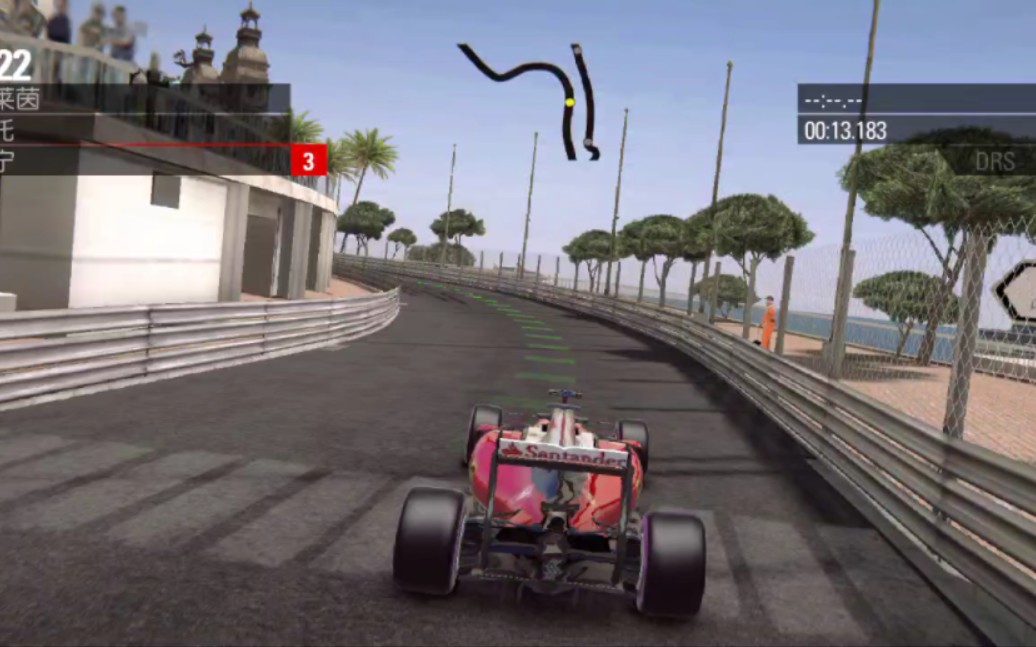 F1 2016游戏(手机版):法拉利SF16-H F1赛车,莱科宁(Kimi),摩纳哥...
