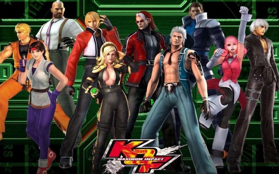 电脑PC运行PS2模拟器游戏 拳皇KOF:极限冲击1