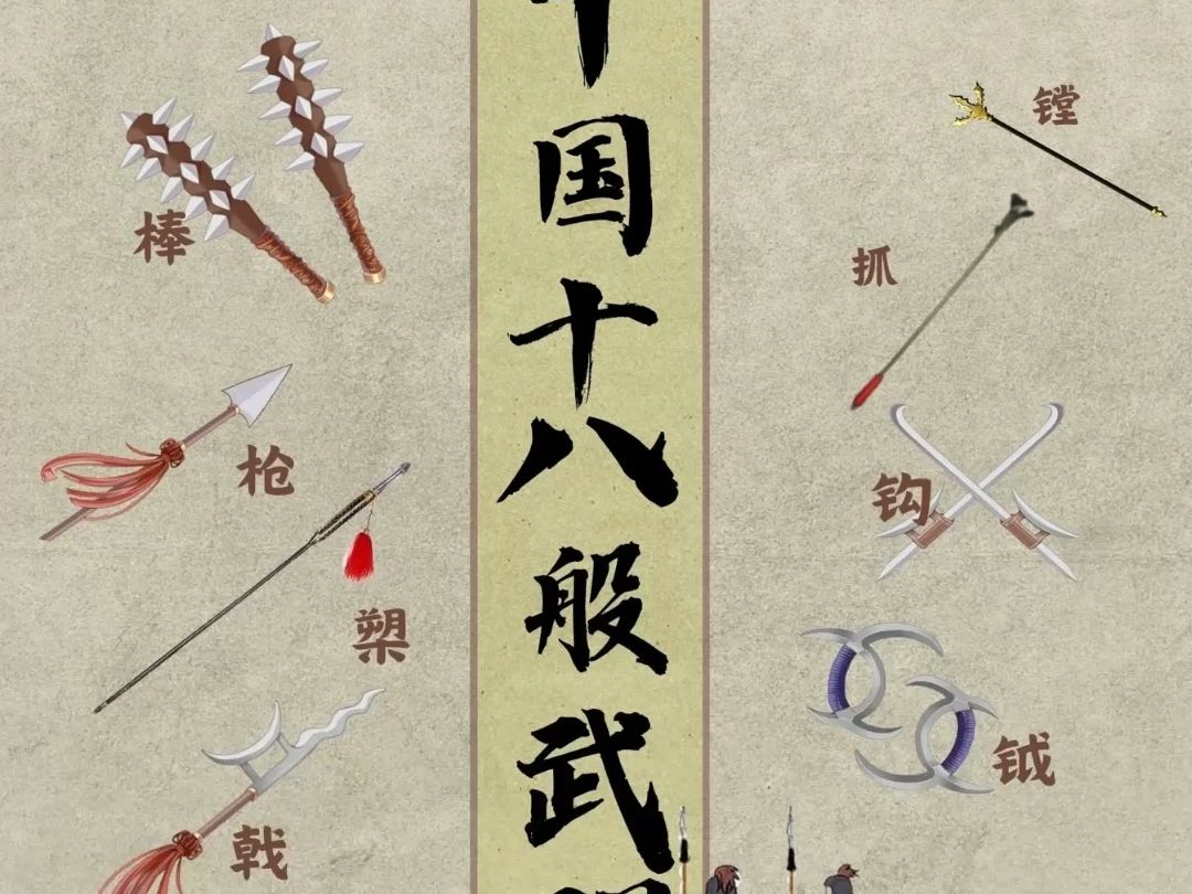 十八般武器详细图解