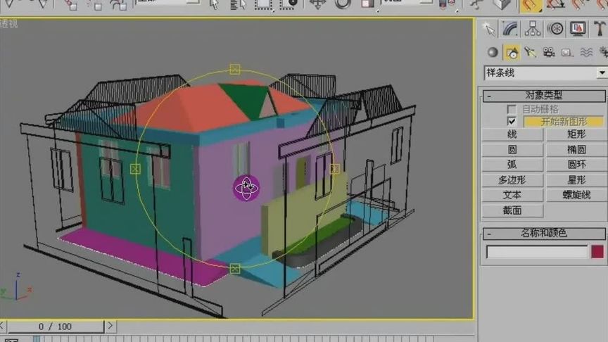 3D室外效果图教程,第二节:整理CAD图纸
