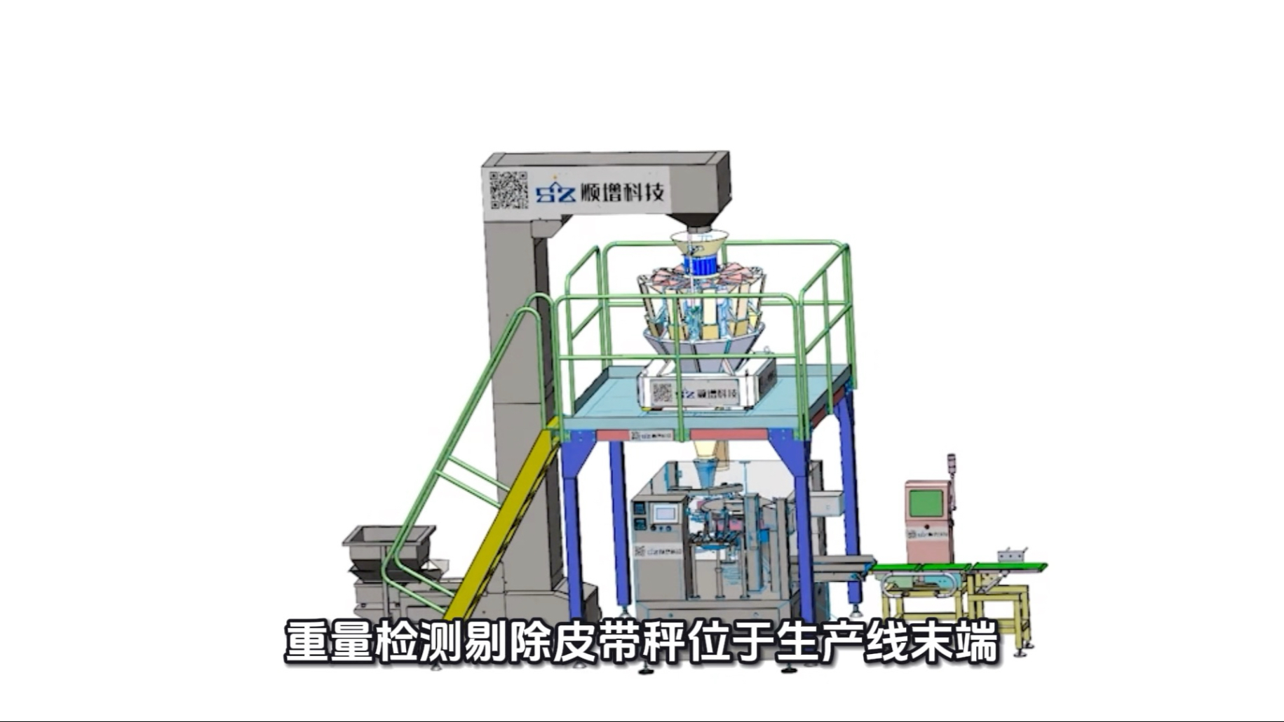全自动包装生产线,给袋式包装机